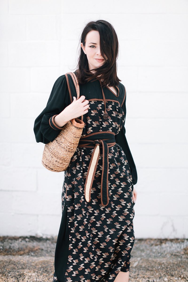 ROMANTIC VINTAGE DRESS - Sea of Shoes