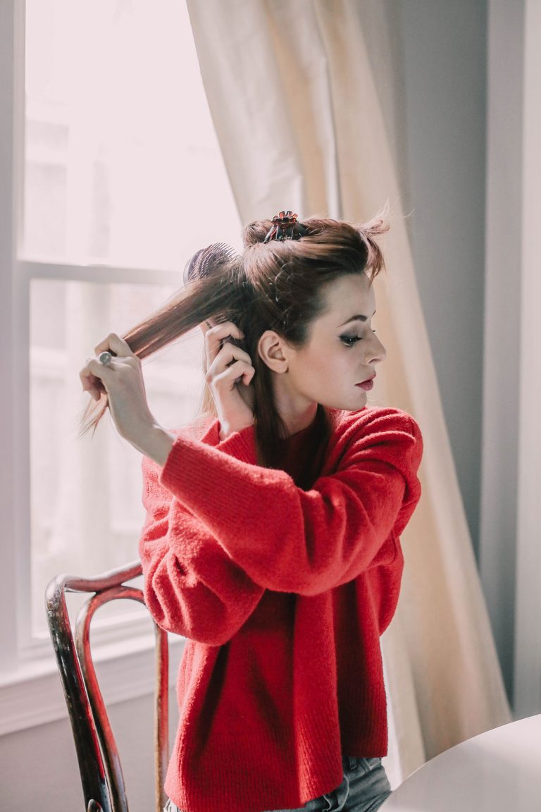 How To: The Messy Undone Bun - Sea of Shoes